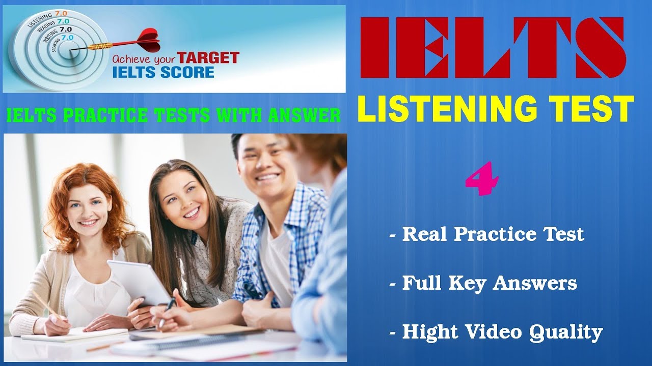 IELTS Listening Practice Tests with Answers and PDF File - Test 04