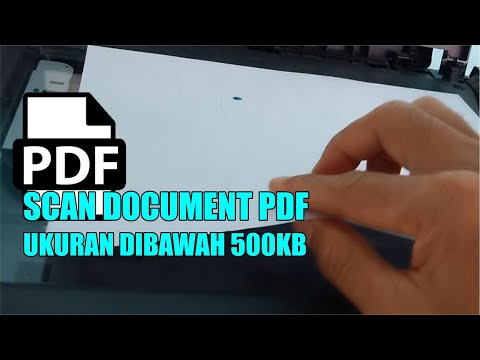 Cara Mudah Scan Document Format PDF Size (ukuran) Dibawah 500KB