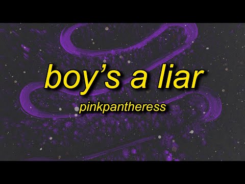 PinkPantheress - Boy's a liar (Lyrics) | what's the point of crying it was never even love