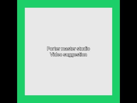 Portal master studios video suggestion