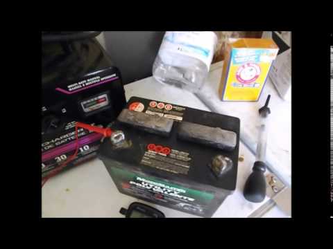 Restoring My Lead Acid Riding Lawn Mower Battery