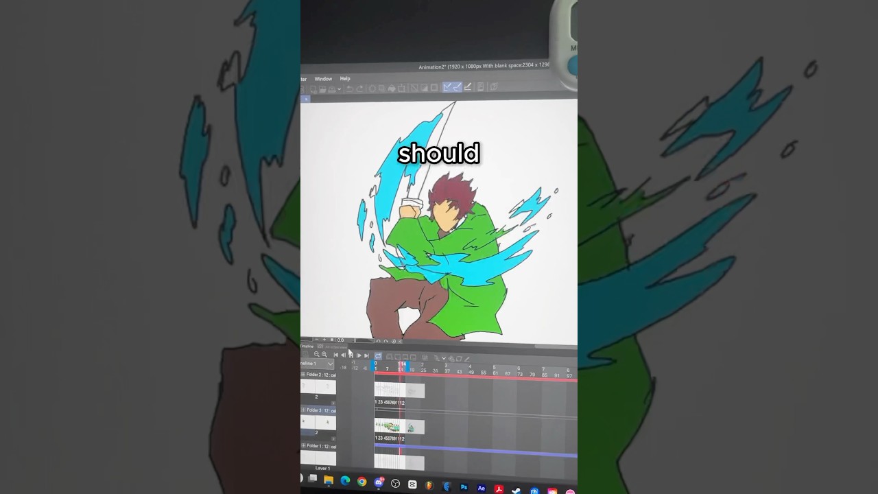 1 Hour ANIMATION Challenge!! 👀🎨 #artchallenge