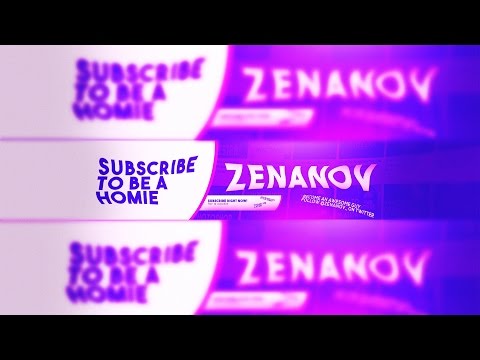 Zenanov's Purple Banner | Speed Art | Free To Use