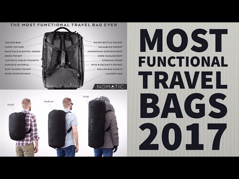 Most Functional Travel Bags 2017 | top 5 travel bag luggage | Stylish Ultimate Adventure Travel Pack