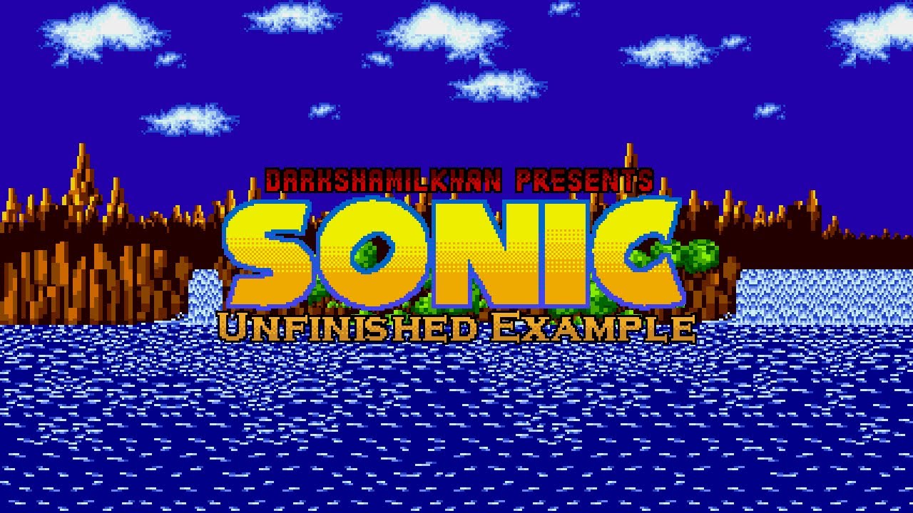 [Sonic ROM Hack] Sonic 1: Unfinished Example Remade - 2025 Update Playthrough