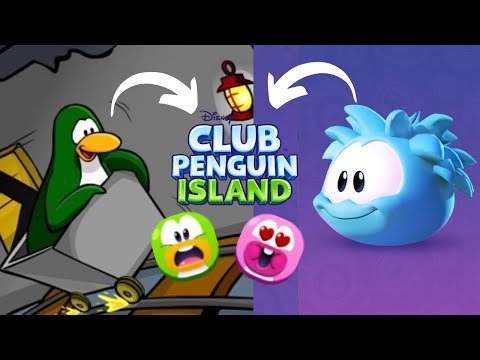 PUFFLES y CARRITO SURFERO en Club Penguin Island Forever - Party Tour | Club Penguin Island Forever