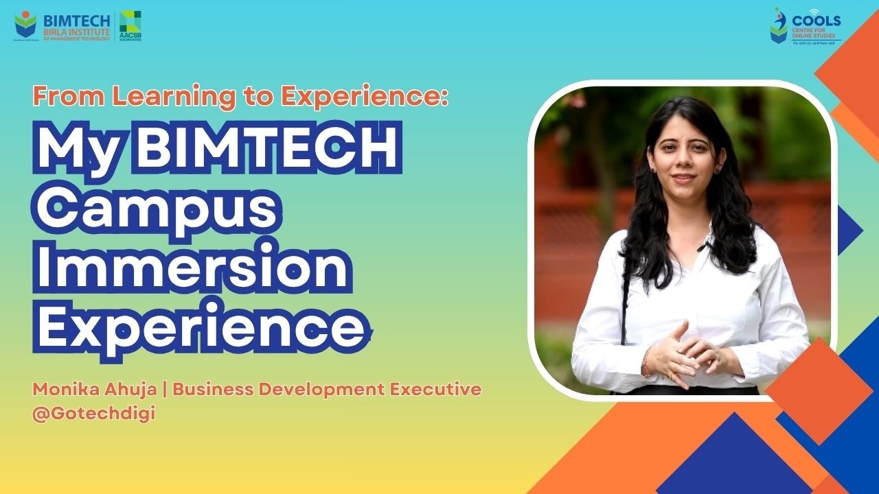 What does a BIMTECH Campus Immersion really feel like?