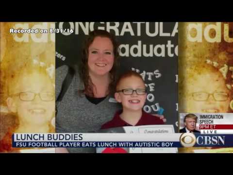 "Lunch Buddies" CBS Nightly News Aug. 31, 2016