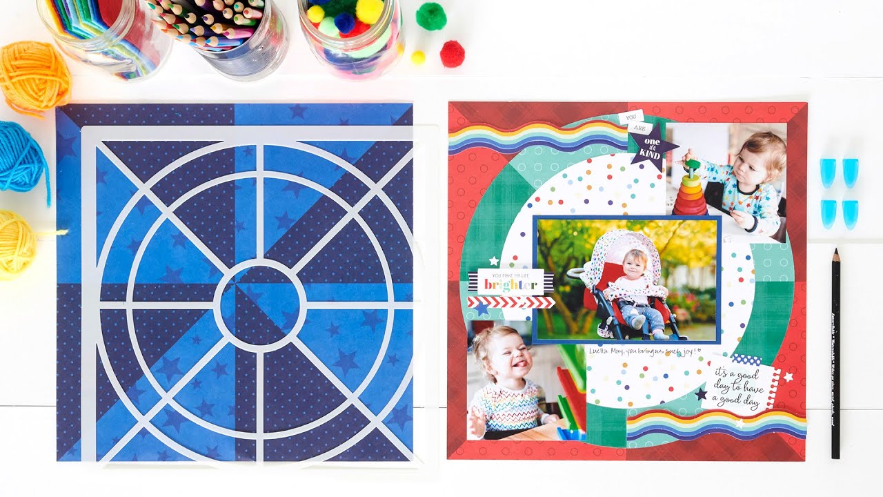 Slices of Life Recipe Template by Creative Memories