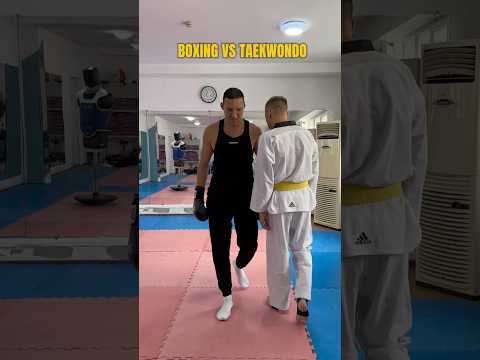 Boxing VS Taekwondo #boxing #taekwondo #mma #martialarts