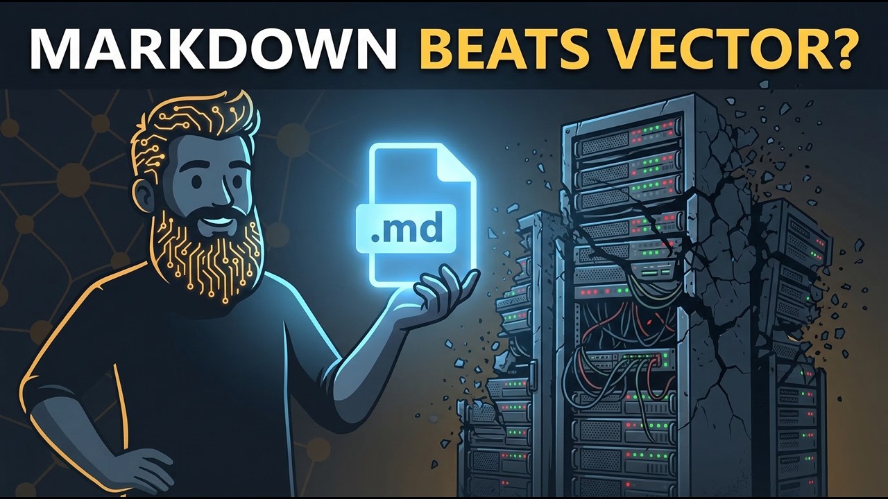 Markdown beats Vector for Memory?