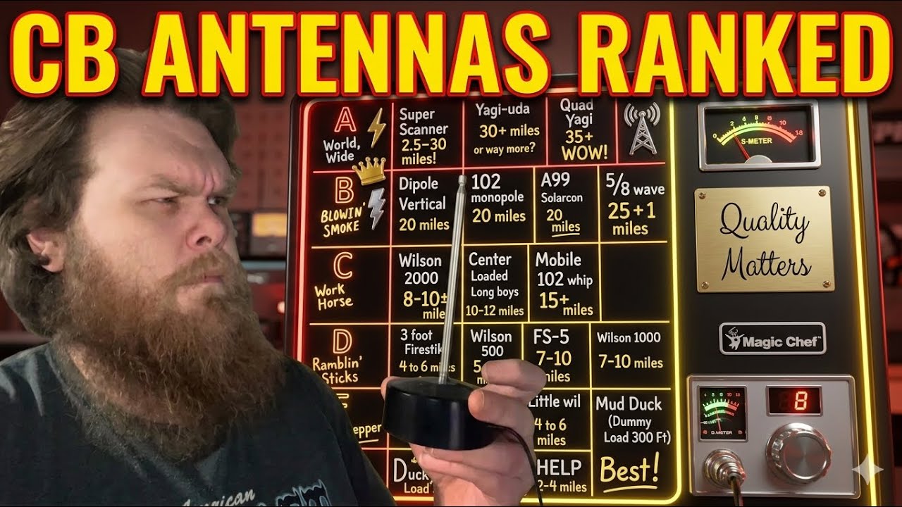 How Good is Your CB Antenna? (Tier List)