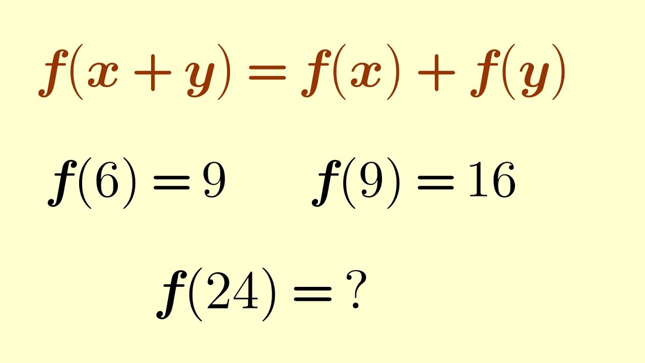 A functional equation problem asked in Chinese Class !