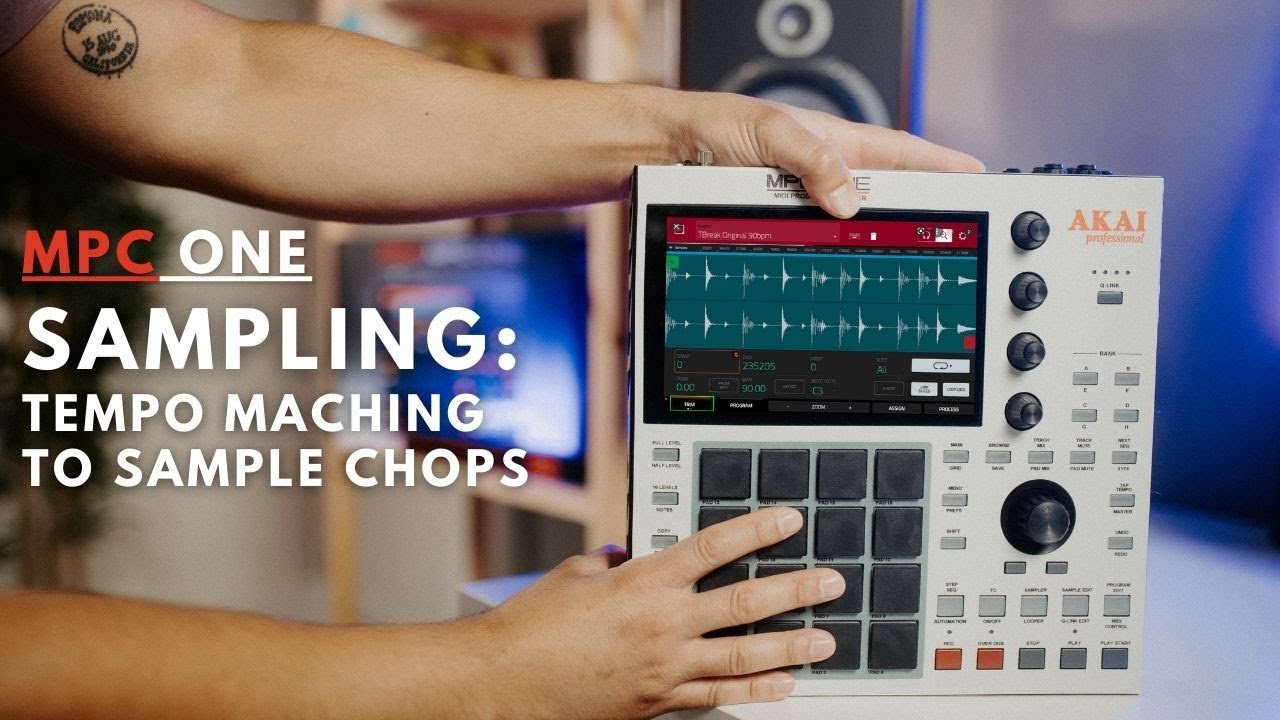 Akai MPC One Sampling | MPC ONE Tutorial