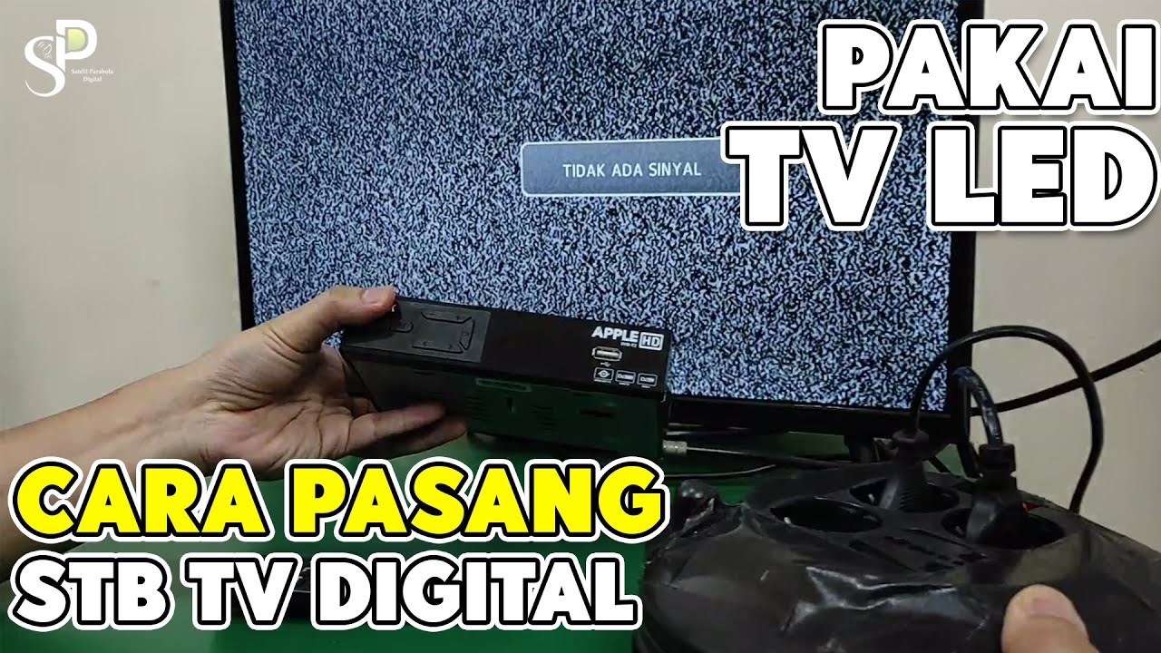 CARA MEMASANG SET TOP BOX KE TV LED