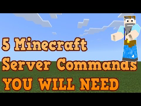 5 Commands YOU WILL NEED on your Minecraft Server!