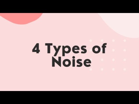 4 TYPES OF NOISE IN COMMUNICATION