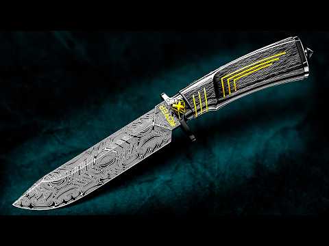 I Built A $16,000 Knife With Gold