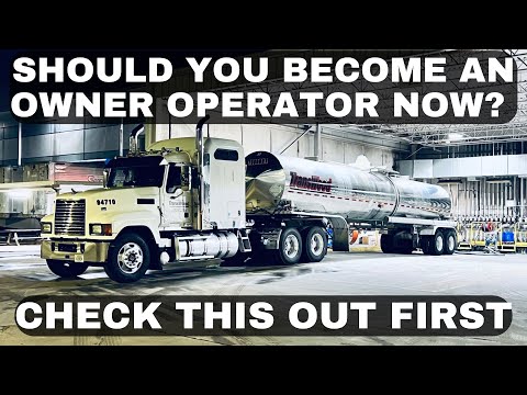 A Word For Potential Owner Operators. Should You Wait?