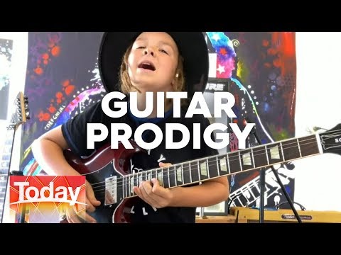 Guitar prodigy Taj Farrant | TODAY Show Australia
