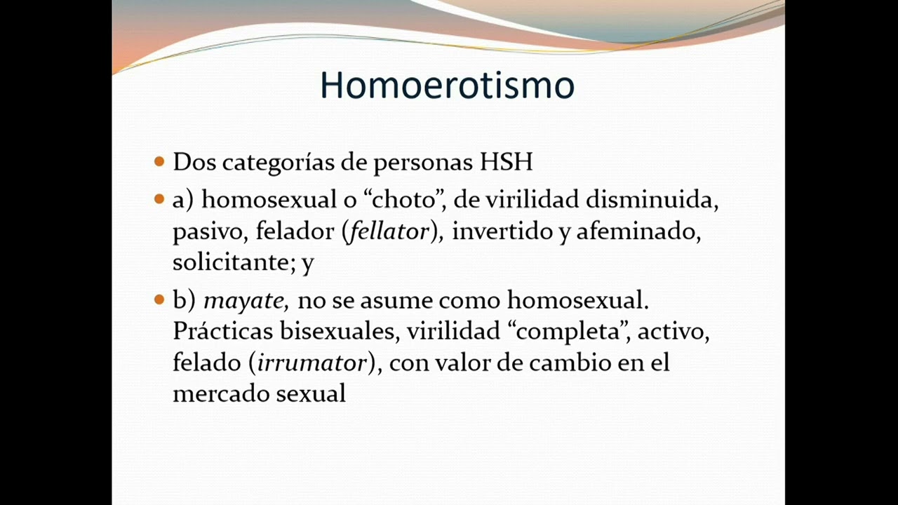 Chacales, chichifos y mayates : prácticas sexuales transgresoras. Dr. Rosío Córdova Plaza