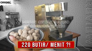 Jual Mesin Cetak Bakso OSSEL OS-YF-220 Meatball Maker Mesin Cetak ...