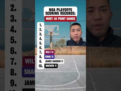 NBA Top 10 MOST 40 Point games! #nba