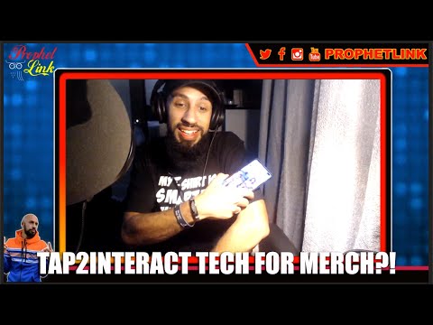 TAP2INTERACT NFC TECH ON MERCH?!