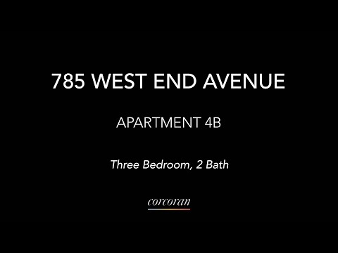 785 West End Avenue Apt 4B