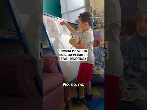 How one preschool uses PAW Patrol to teach democracy
