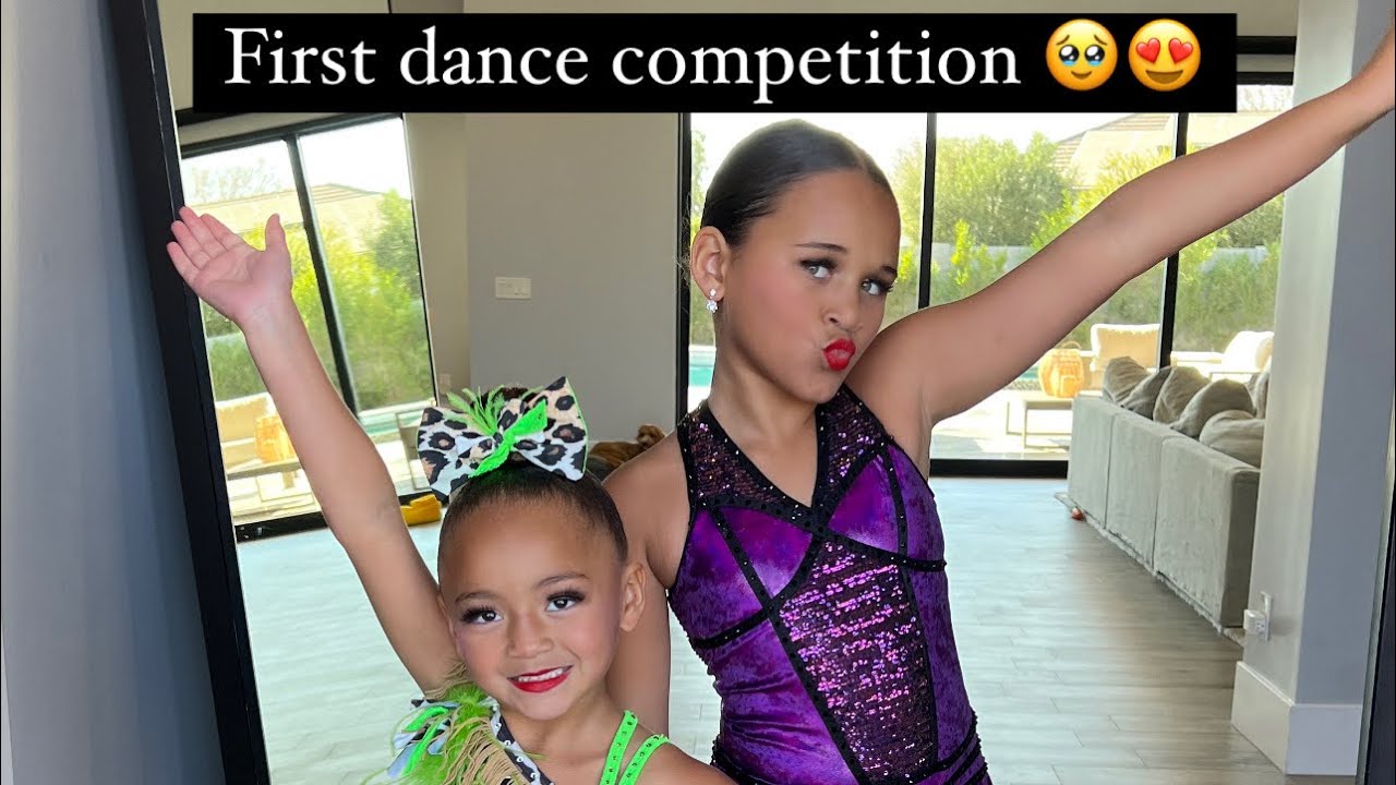 The girls first dance competition 🥹😍 So SO proud! #family #vlog #dancevlog