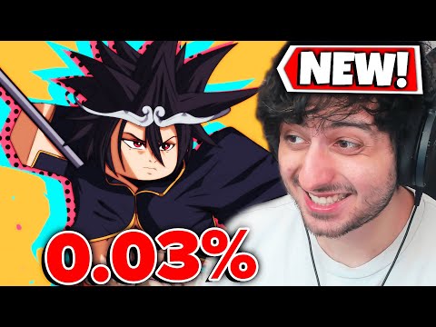 Getting the NEW 0.03% OVERPOWERED Godly Unit in Roblox Anime Last Stand!