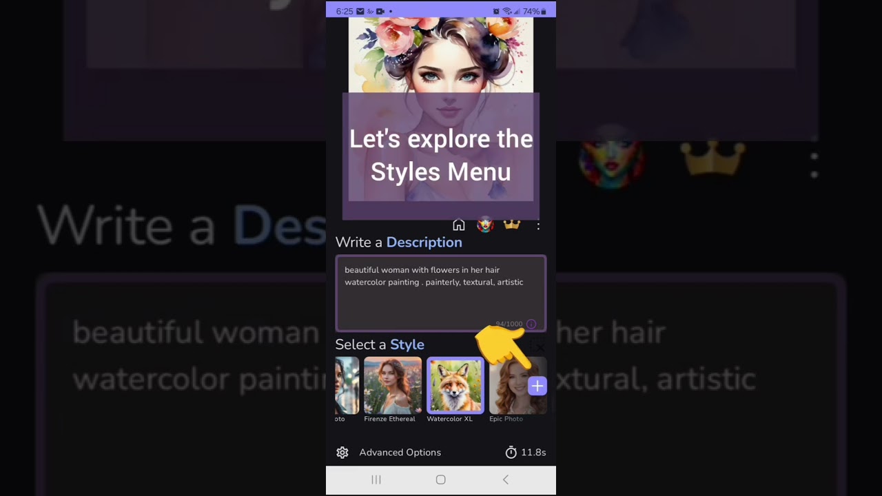 Styles in MonAI #aiart #tutorial