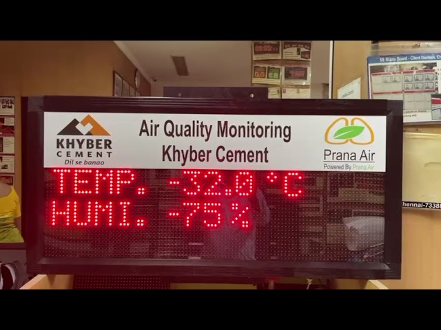 Ambient Air Quality Pollution Display Board - AMBIENT AIR QUALITY ...