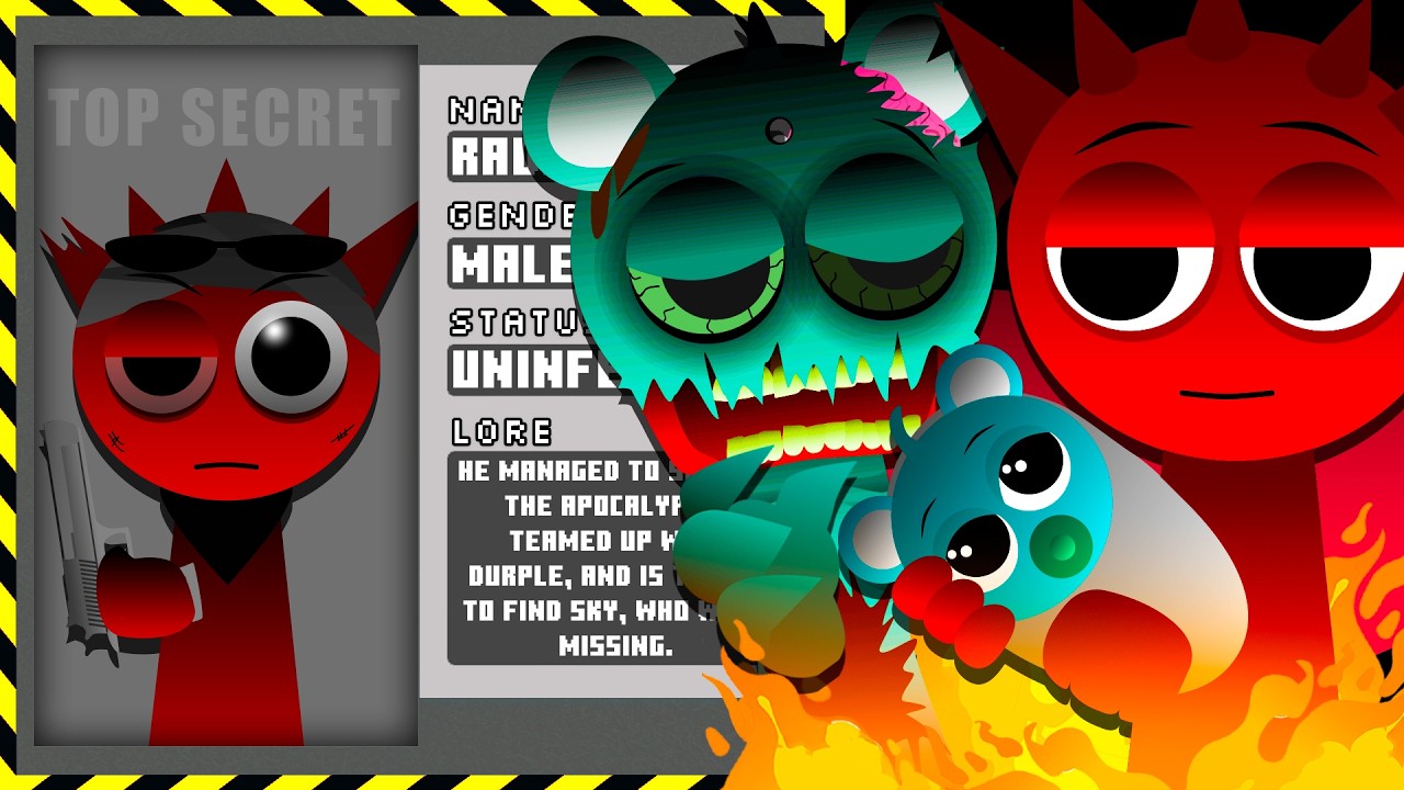 Sprunki -  APOCALYPSE NOW! | All Description | LORE | NEW MOD