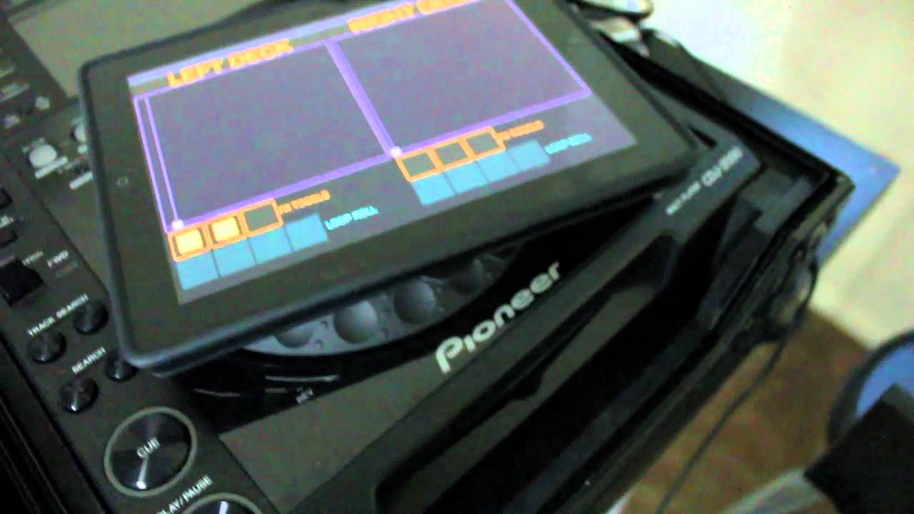 TouchOSC on iPad with Serato