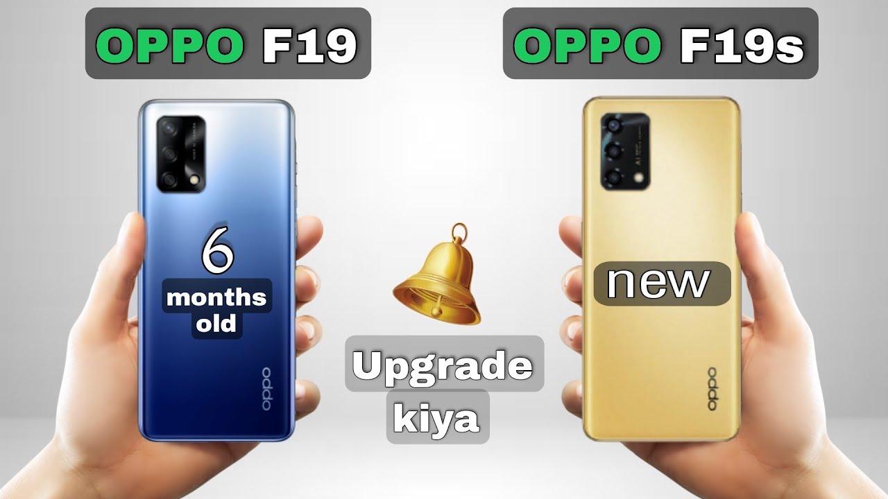 OPPO F19 vs OPPO F19s Specifications Compare