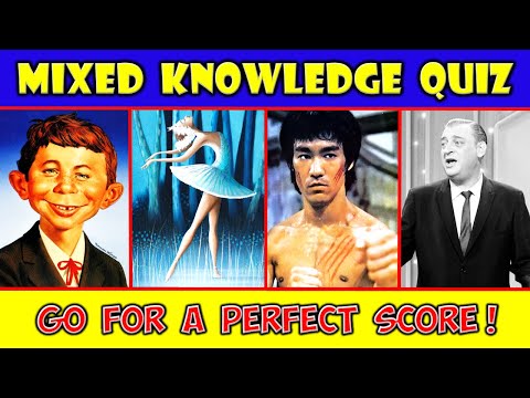 MIXED KNOWLEDGE QUIZ (#4 And #10 Are Your Stumpers)🤔🤔🤔