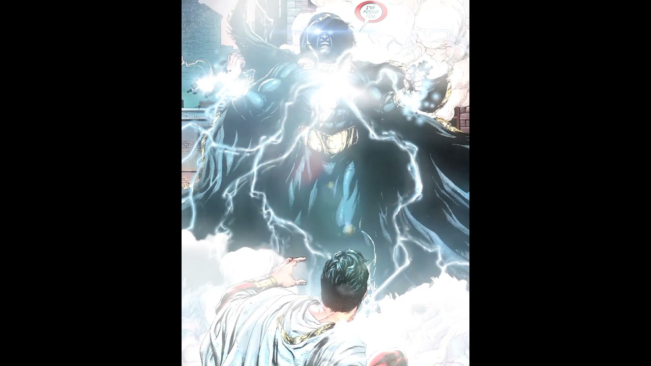 Live Wallpaper: Black Adam vs Shazam