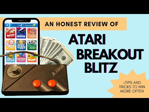 Atari Breakout Blitz Review- How to Win Real Money Playing Atari on Your Phone