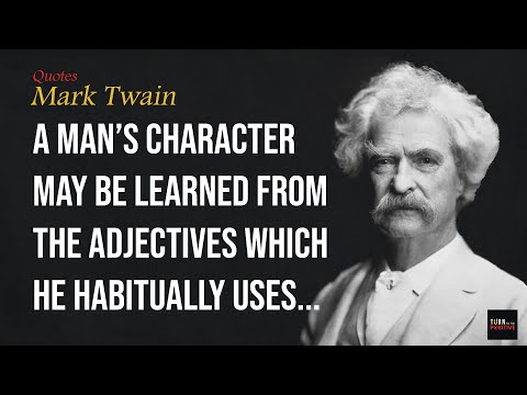 A man’s character may be learned from the adjective... Motivational Video #Quotes #motivationalvideo