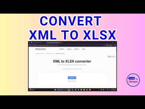 How to Convert XML to XLSX - (2025)