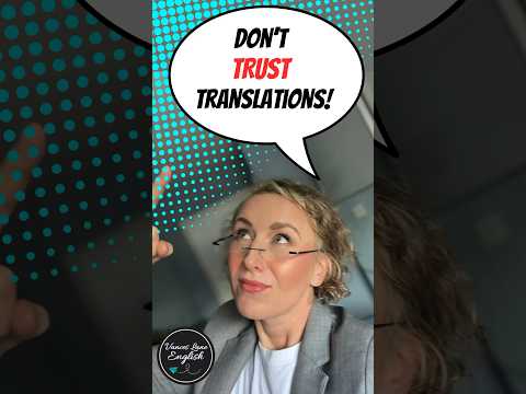 Don’t rely too much on translations! #learnenglish #english #vocabulary #englishvocabulary