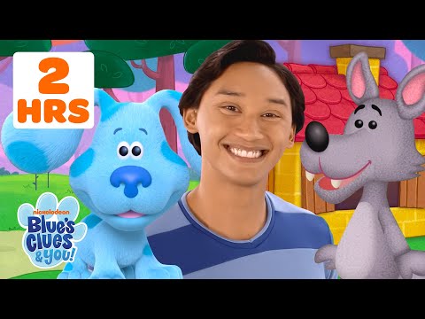 120 Minutes of Blue's Fairytale Skidoos w/ Josh! 🐺 | | Blue's Clues & You!