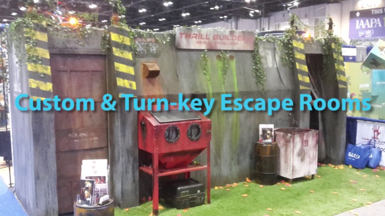 Escape Room Design Build Props Zombies Bunker57 - Thrill Builders