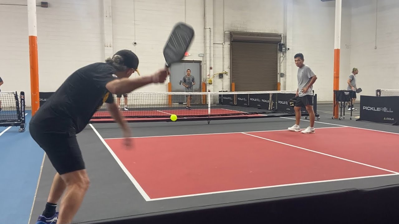 Playing with Dave Fleming at Dallas Senior Pro League vs Andrew Painter/Mario Toledo