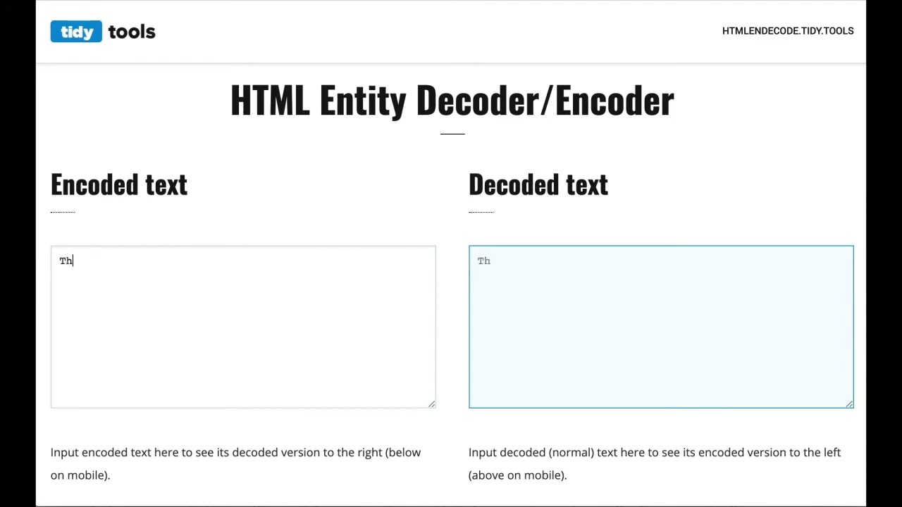 HTML Entity Decode and Encode: Tips and Techniques