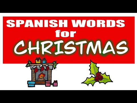 Learn Spanish Words for Christmas!