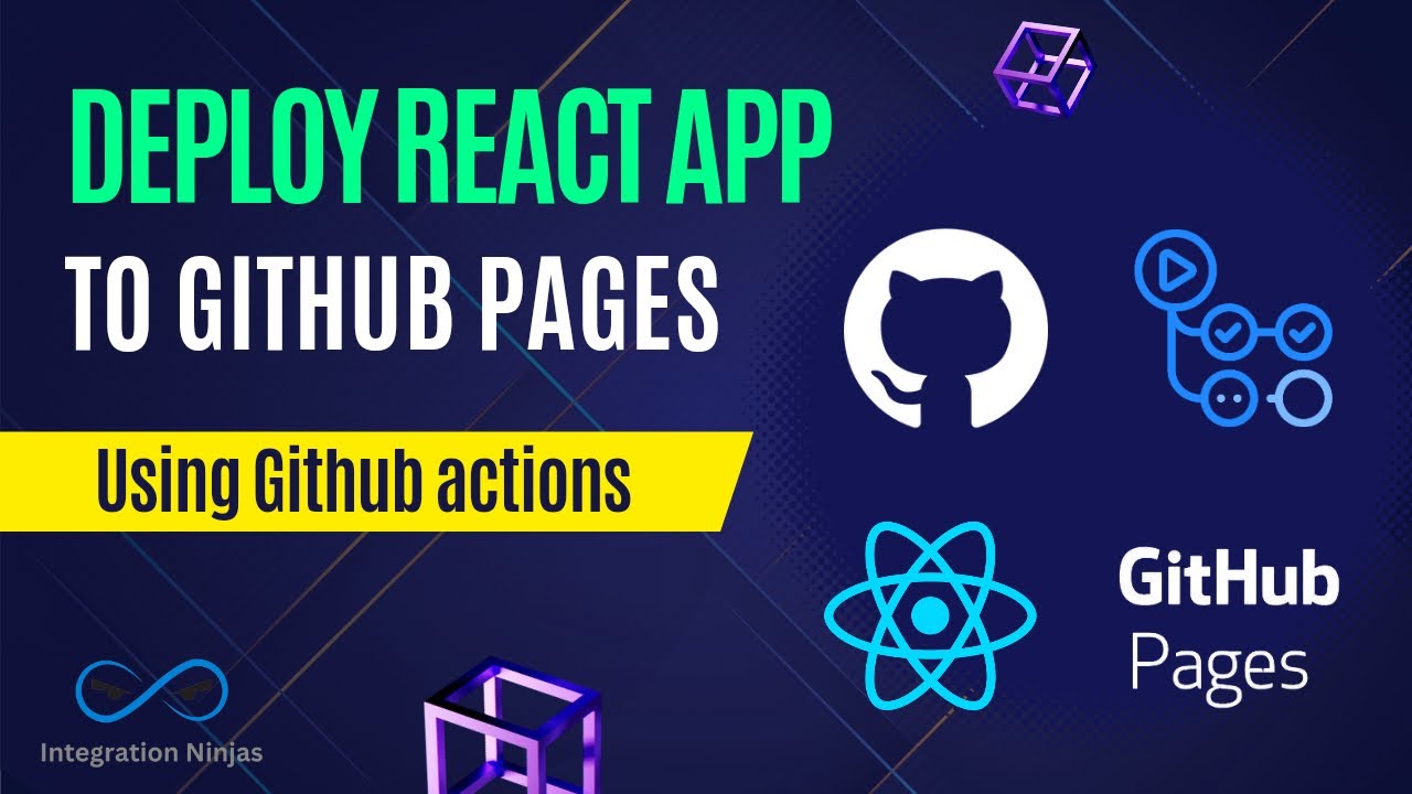 Deploy React App To GitHub Pages Using GitHub Actions