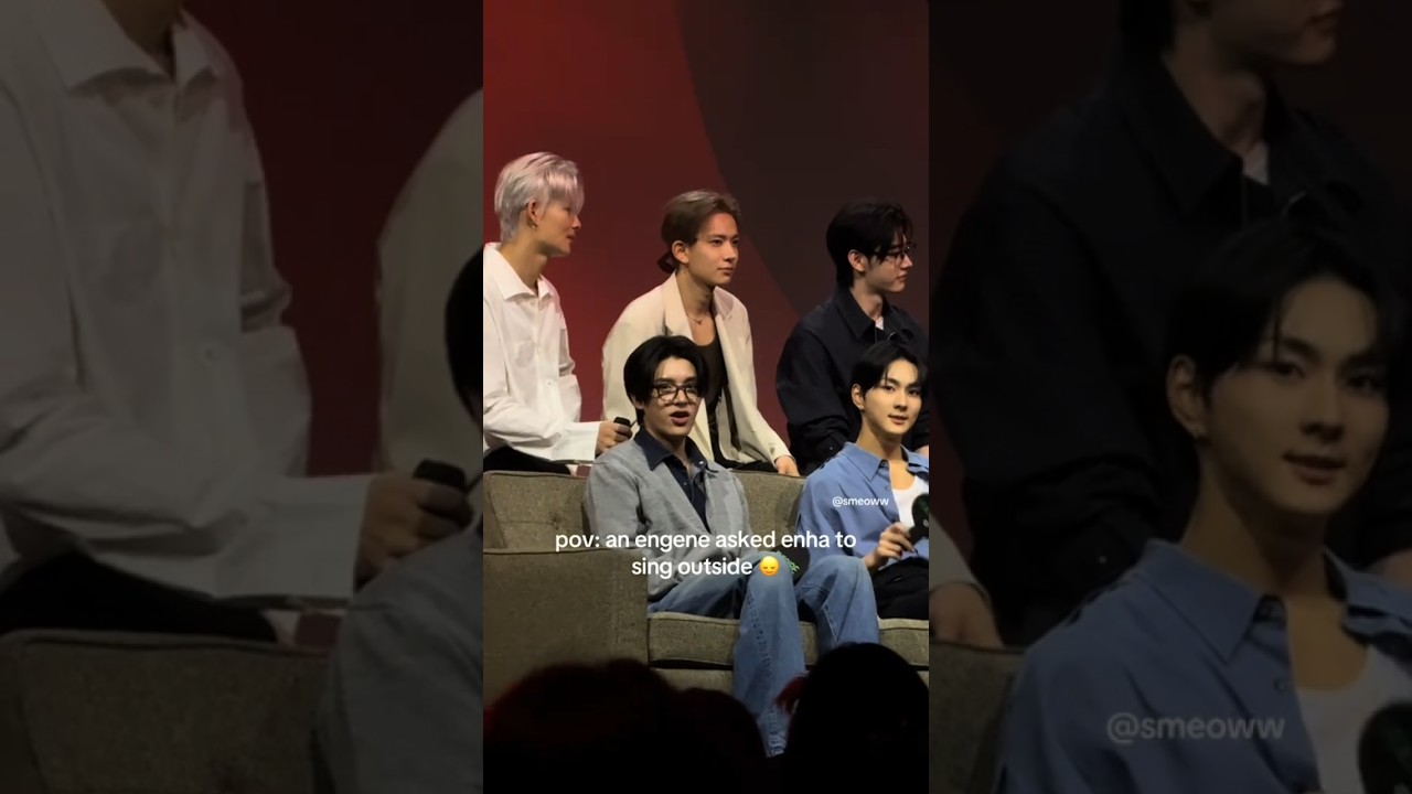 Jake couldn't hide his laugh😭🤣#jaywonberry #jakeenhypen #jakeedit #jake #simjake #simjaeyun #enhypen